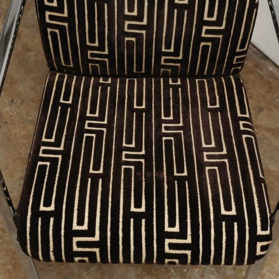 Mid Century Modern Peter Protzman for Herman Miller Armchairs Chrome ...